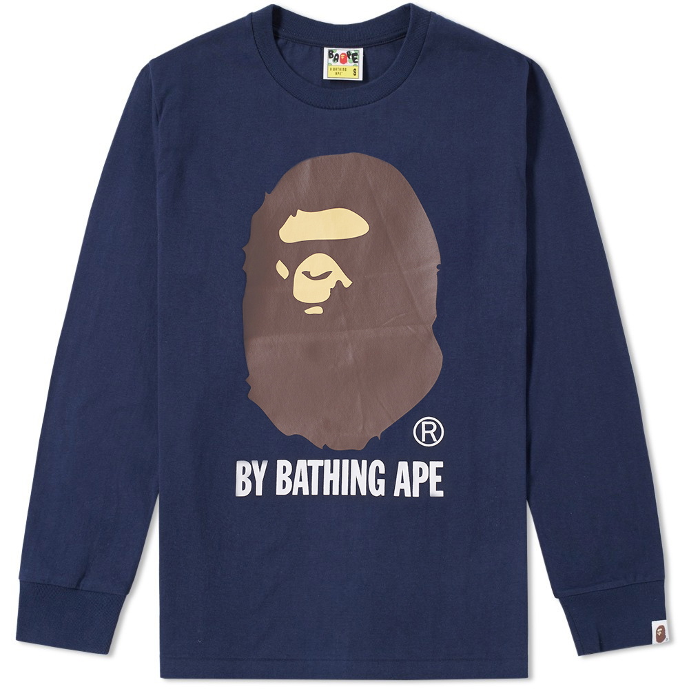 A Bathing Ape Long Sleeve By Bathing Tee A Bathing Ape