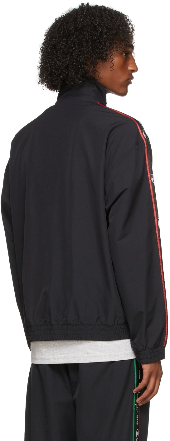 Denim Tears Black Champion Edition Full Zip Jacket Denim Tears