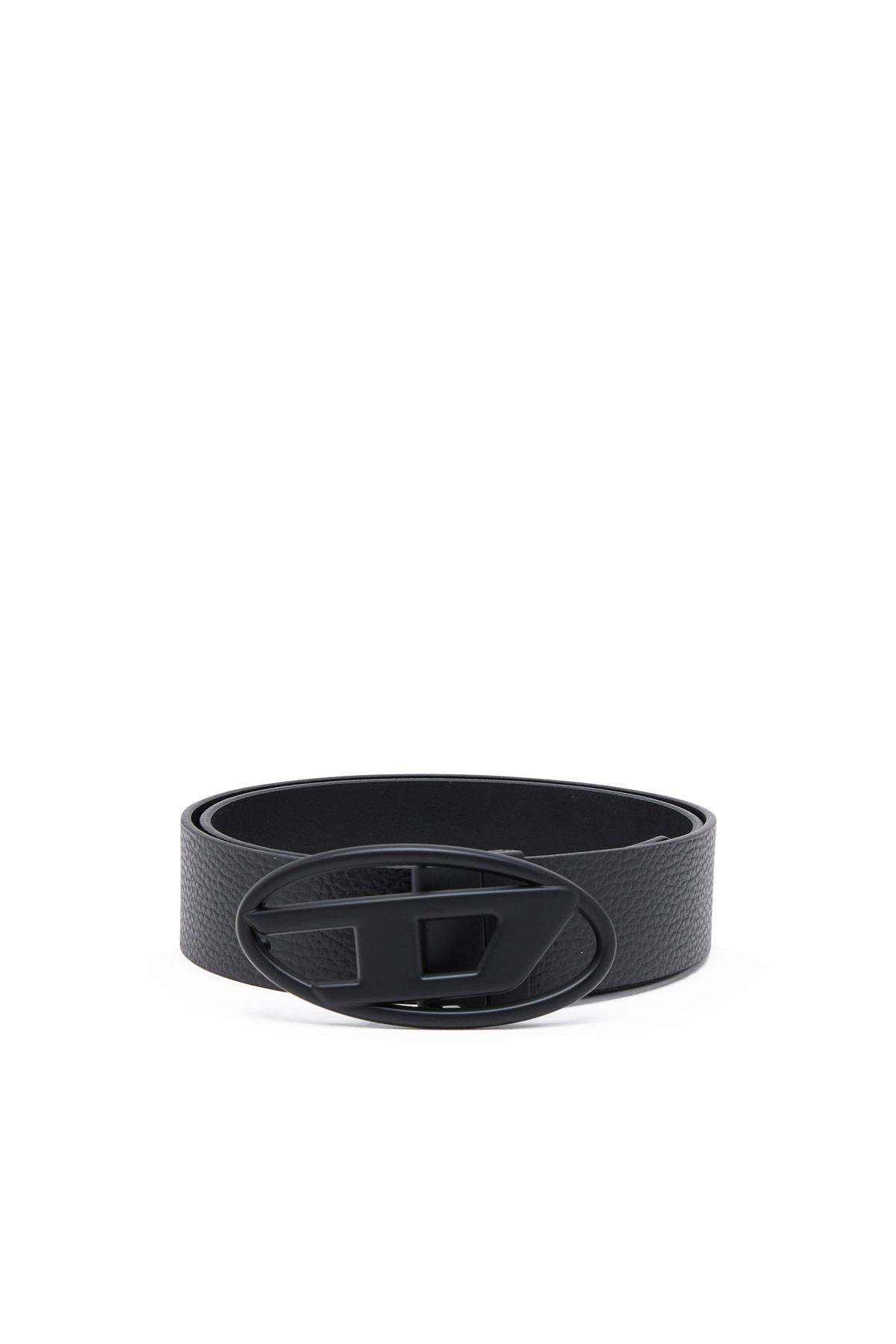 Diesel Reversible leather belt - Belts Mens in Black Diesel
