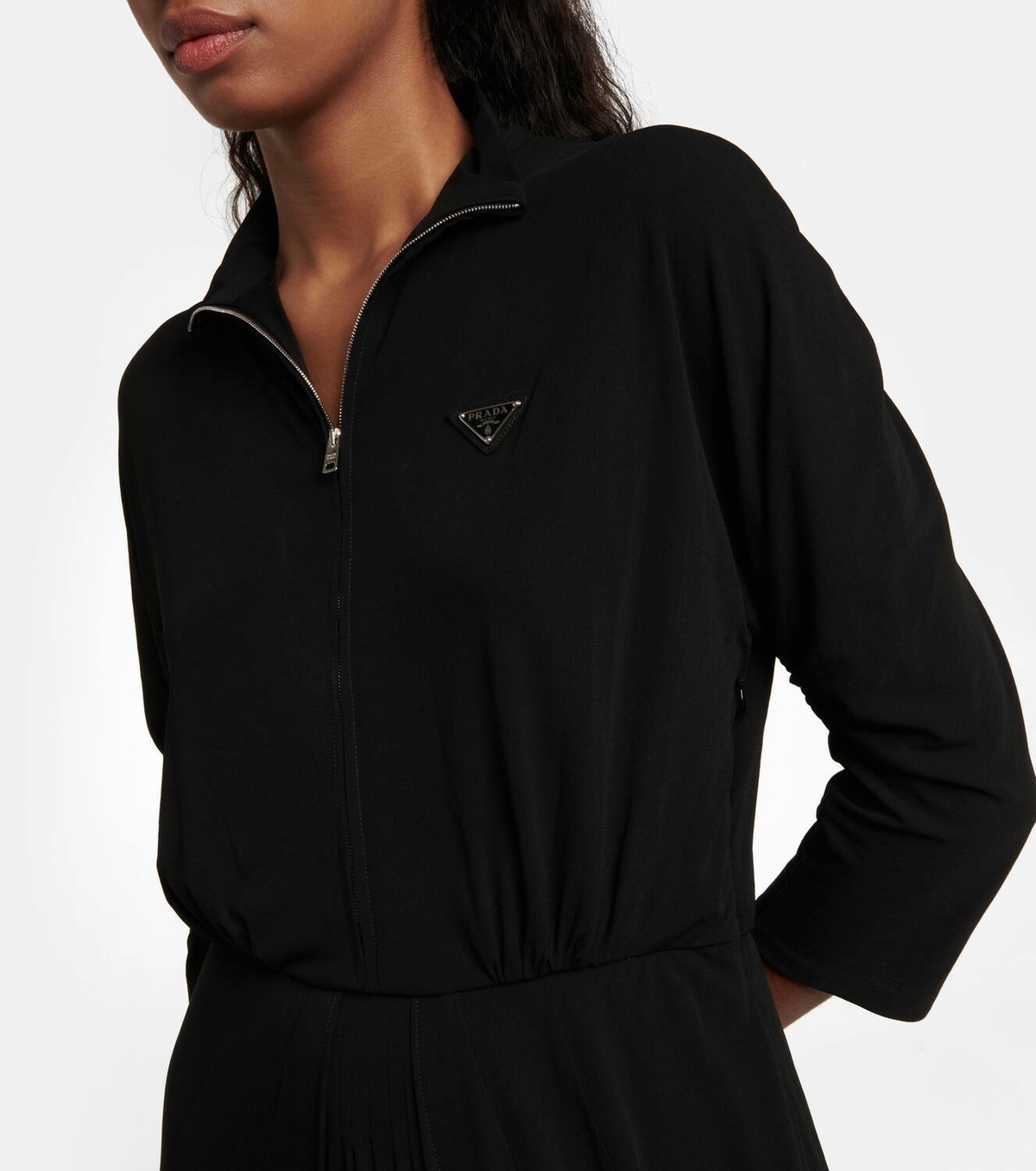 Prada Mockneck midi dress Prada
