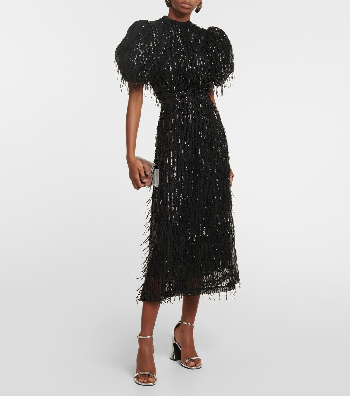 Rotate Birger Christensen Sequined midi dress ROTATE Birger Christensen