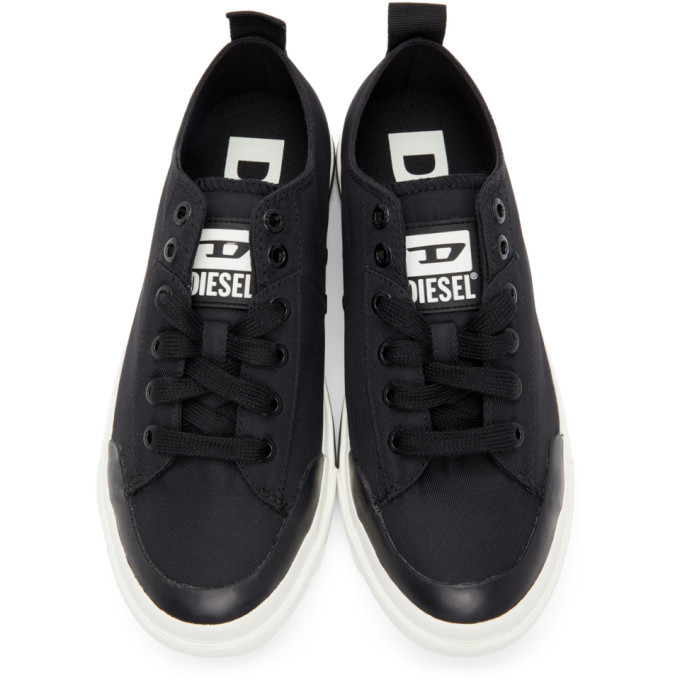 Diesel Black S-Astico Low Sneakers Diesel