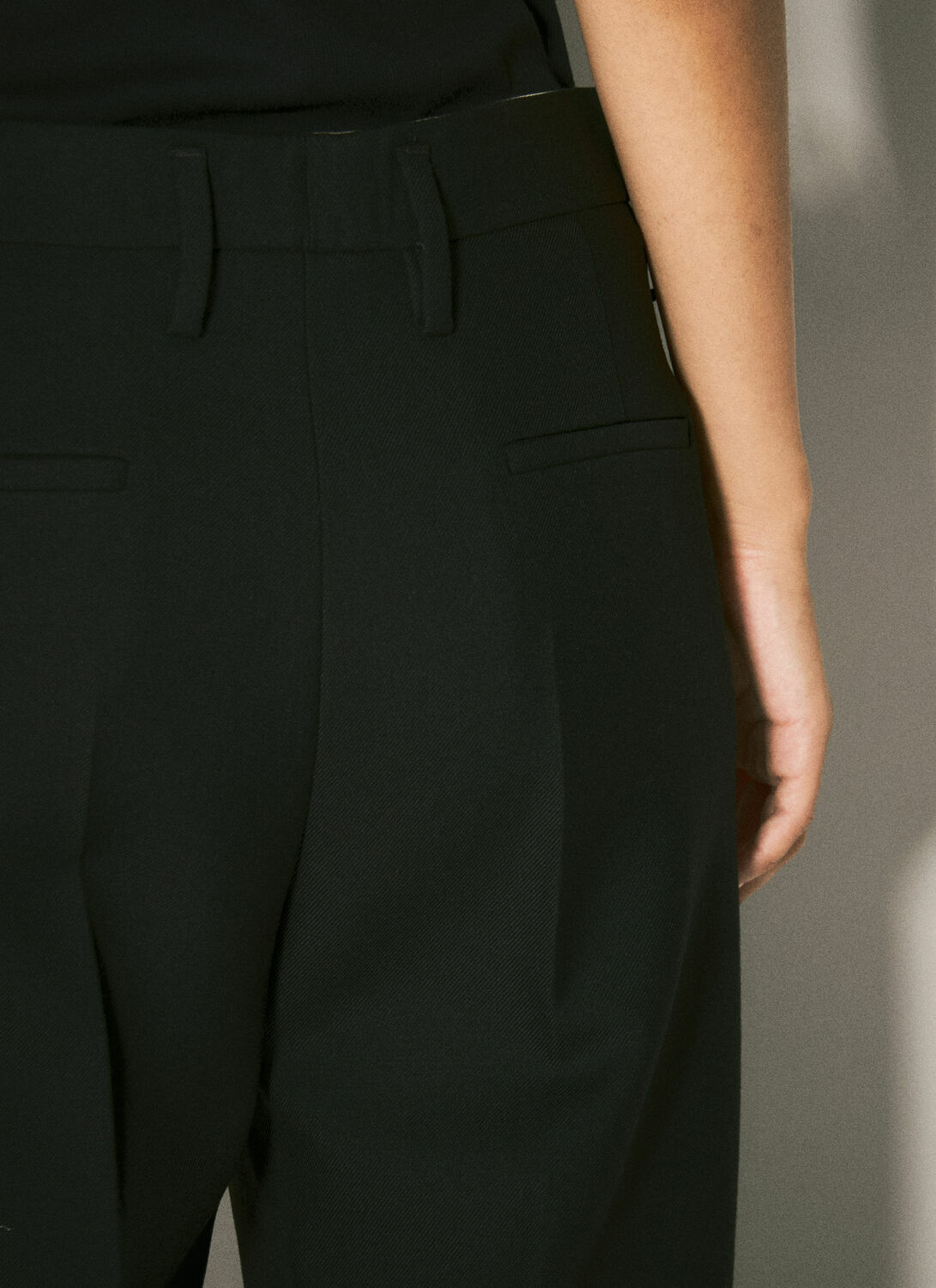 Prada Wool Gabardine Pants Prada