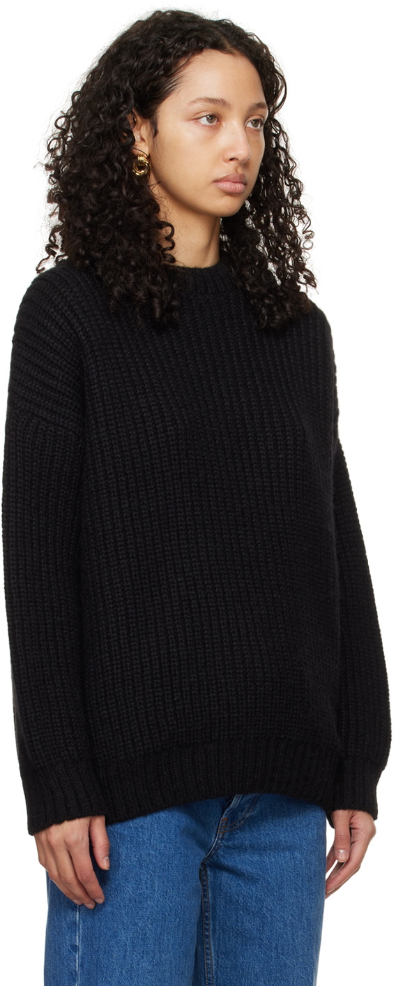 ANINE BING Black Sydney Sweater ANINE BING