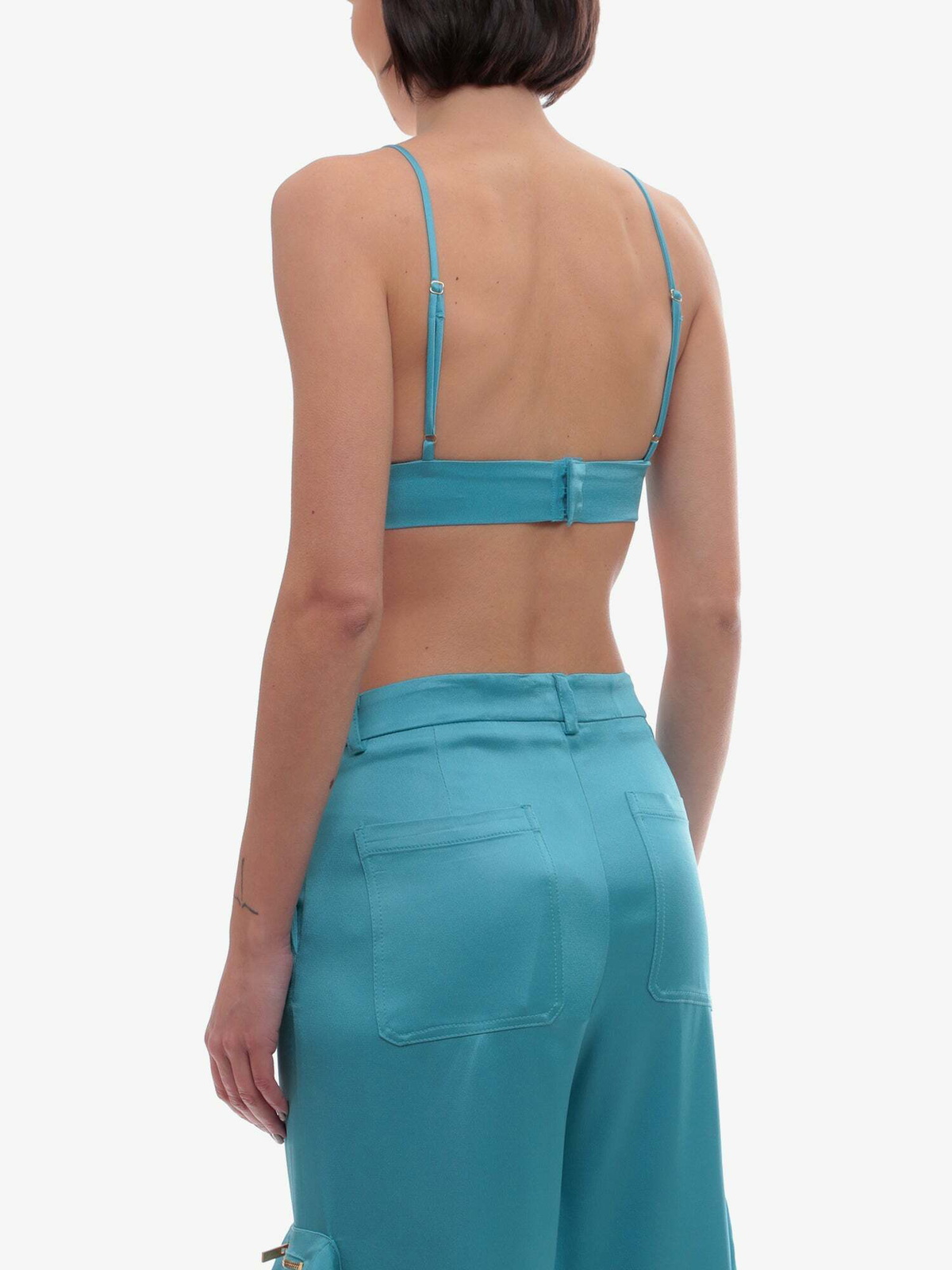 Blumarine Top Blue Womens Blumarine