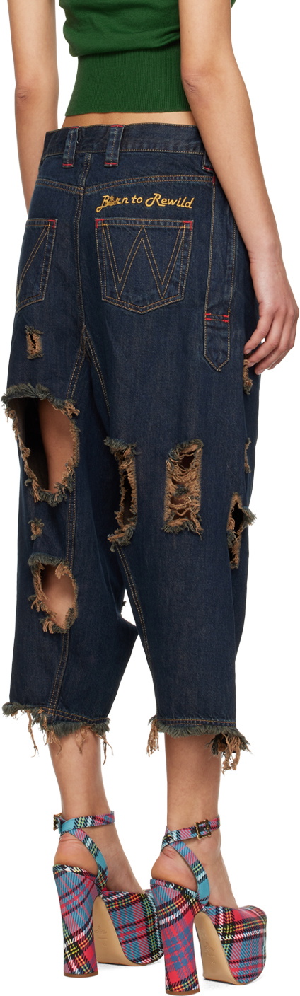 Vivienne Westwood Blue Macca Jeans Vivienne Westwood