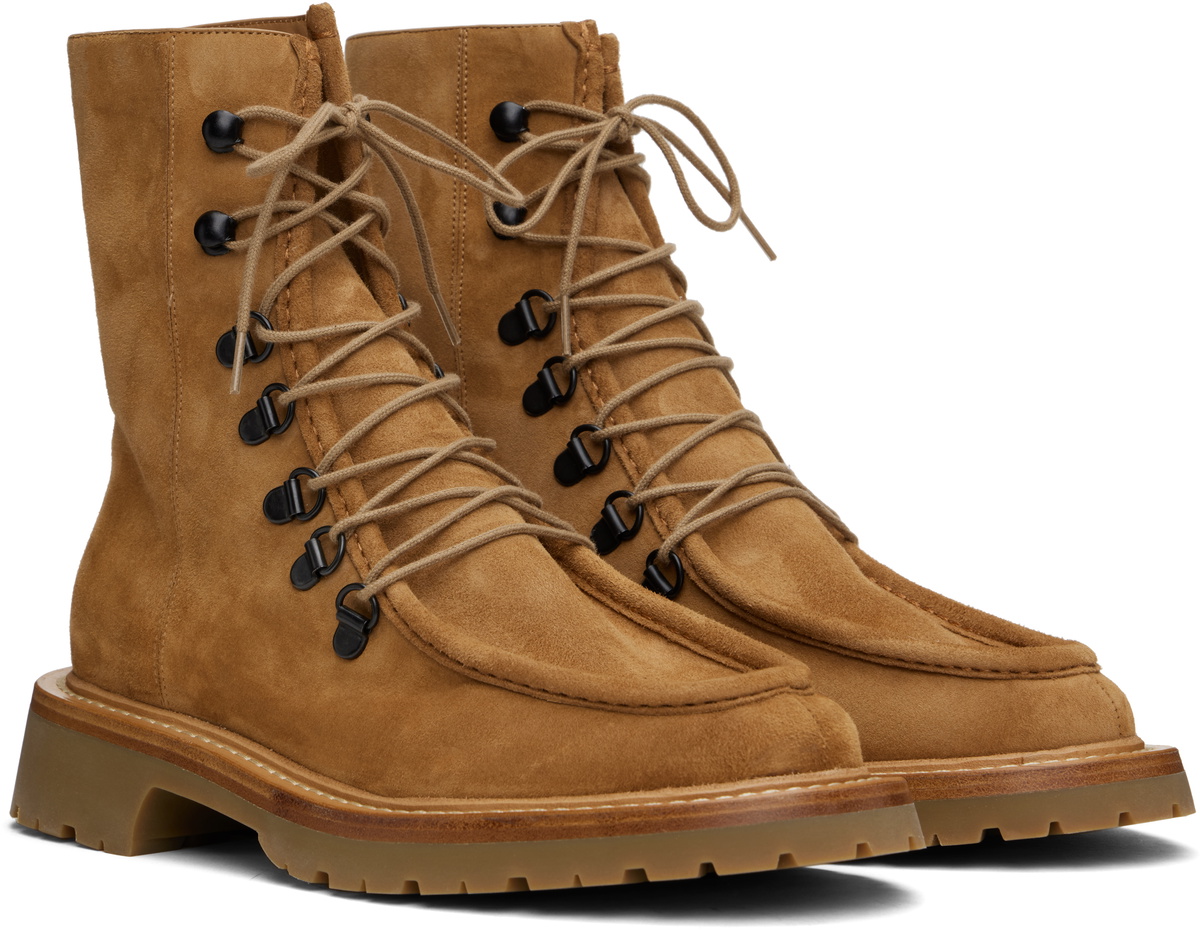Legres Tan College Boots Legres
