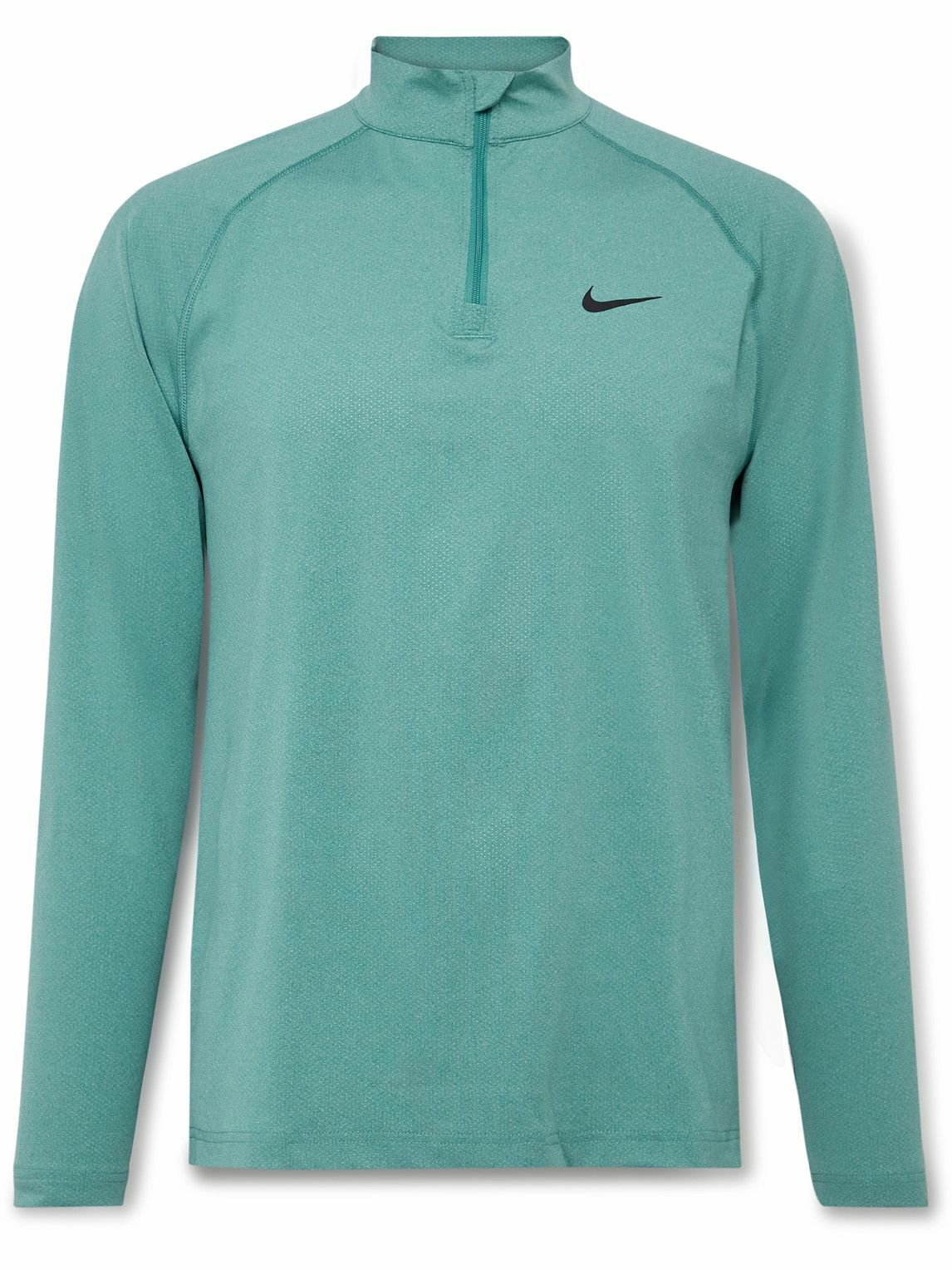 Nike Training - Ready Dri-FIT Half-Zip Top - Blue Nike Training