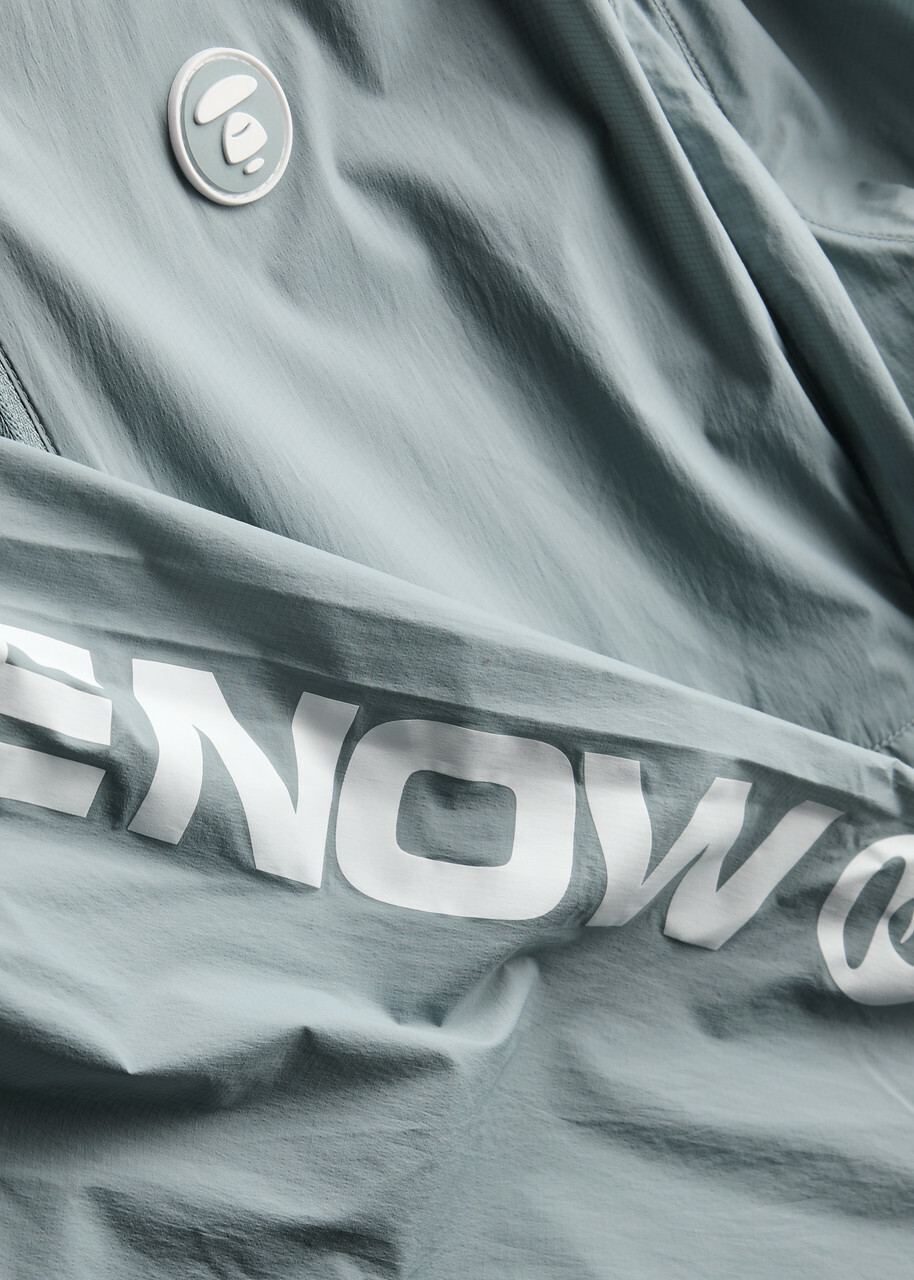 Aape Hooded Shell Jacket Light Blue AAPE by A Bathing Ape