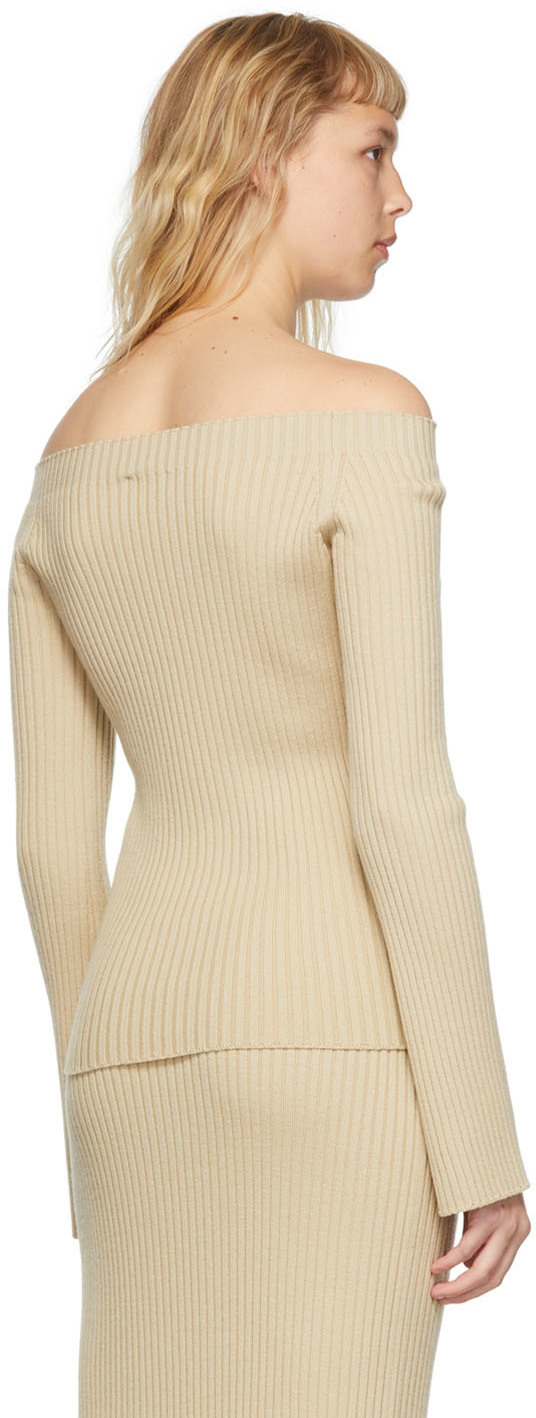 Chloé Beige Wool Sweater Chloe