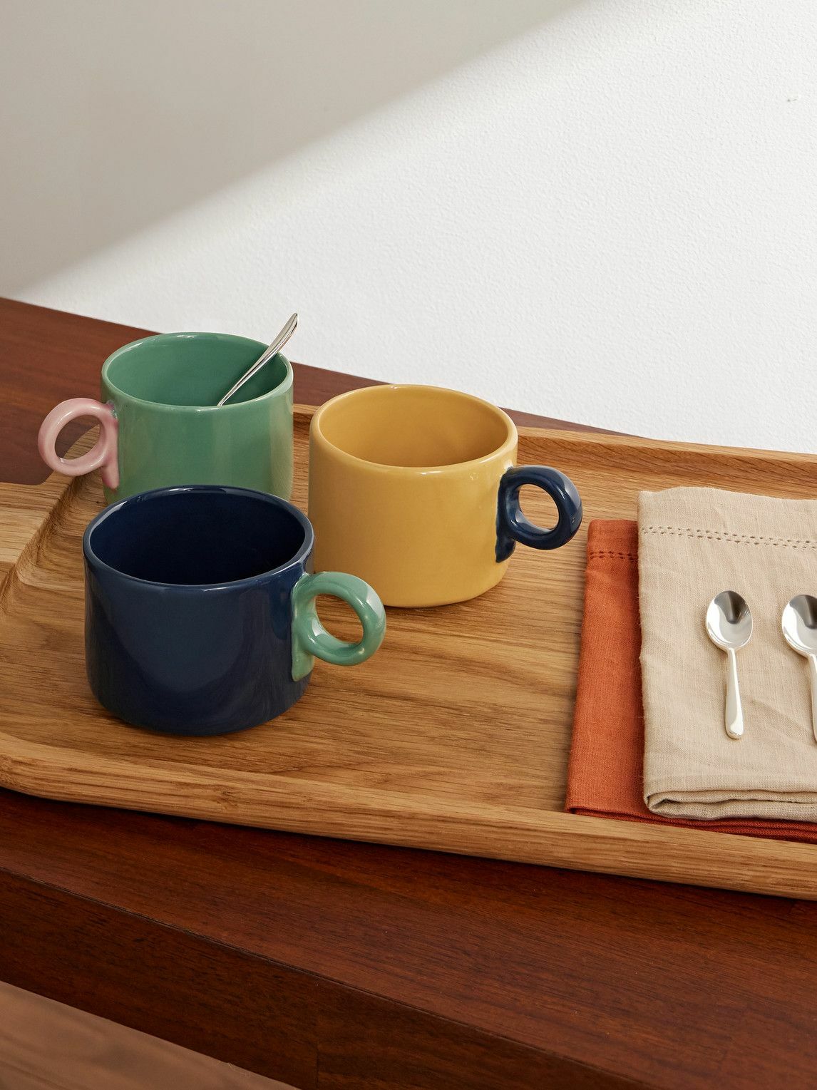 The Conran Shop - Oslo Set of Four Stoneware Mugs The Conran Shop