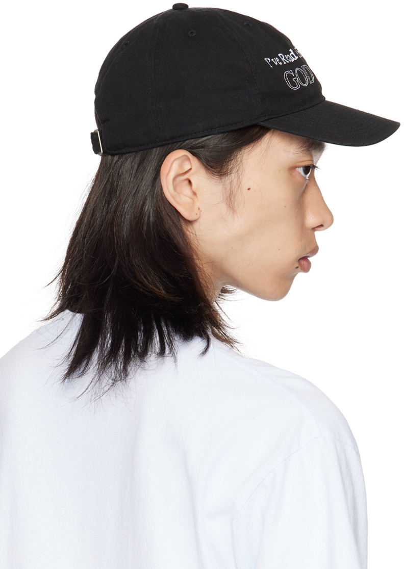 Online Ceramics Black 'Final Chapter' Cap Online Ceramics