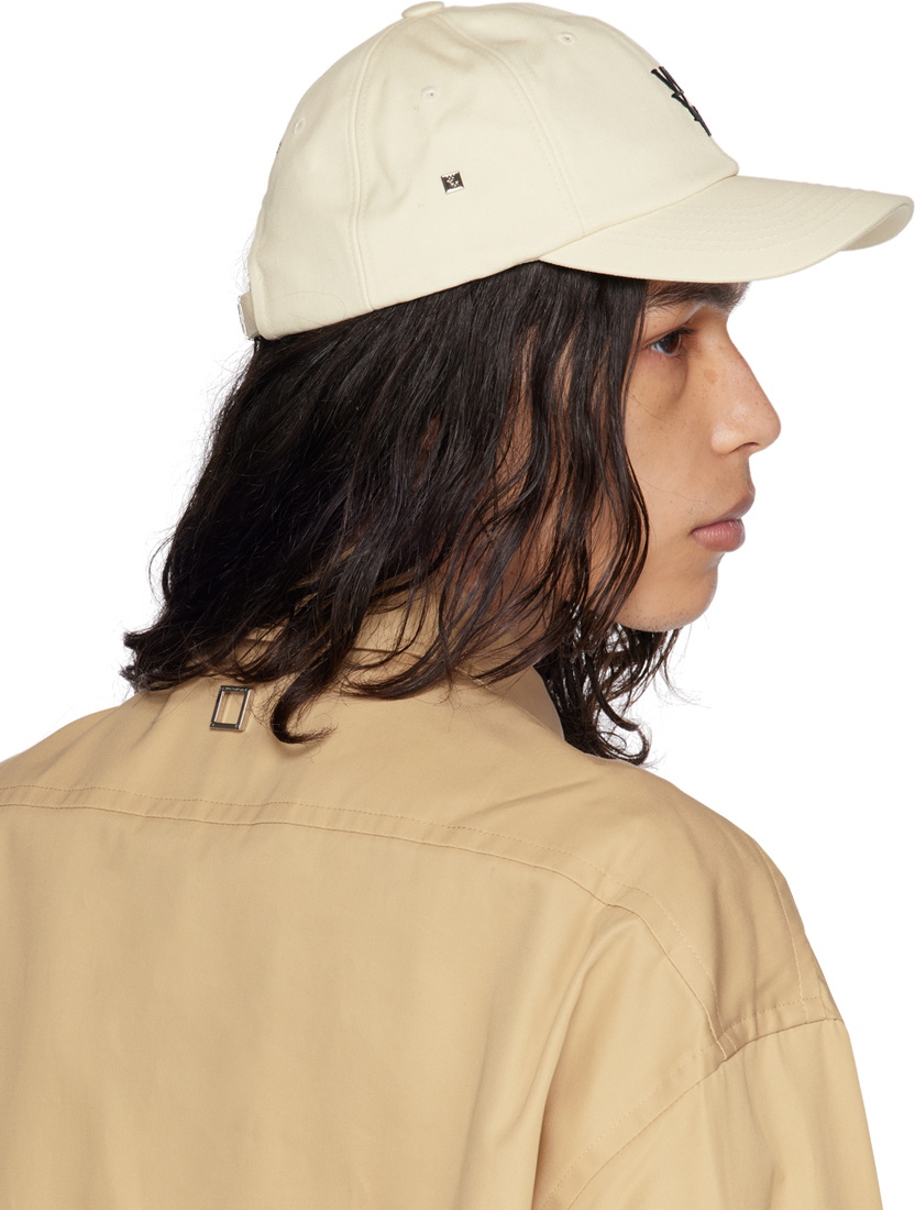 Wooyoungmi Off-White Logo Ball Cap Wooyoungmi