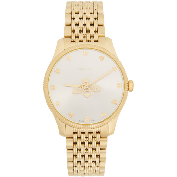 Gucci Gold Slim G-Timeless Bee Watch Gucci