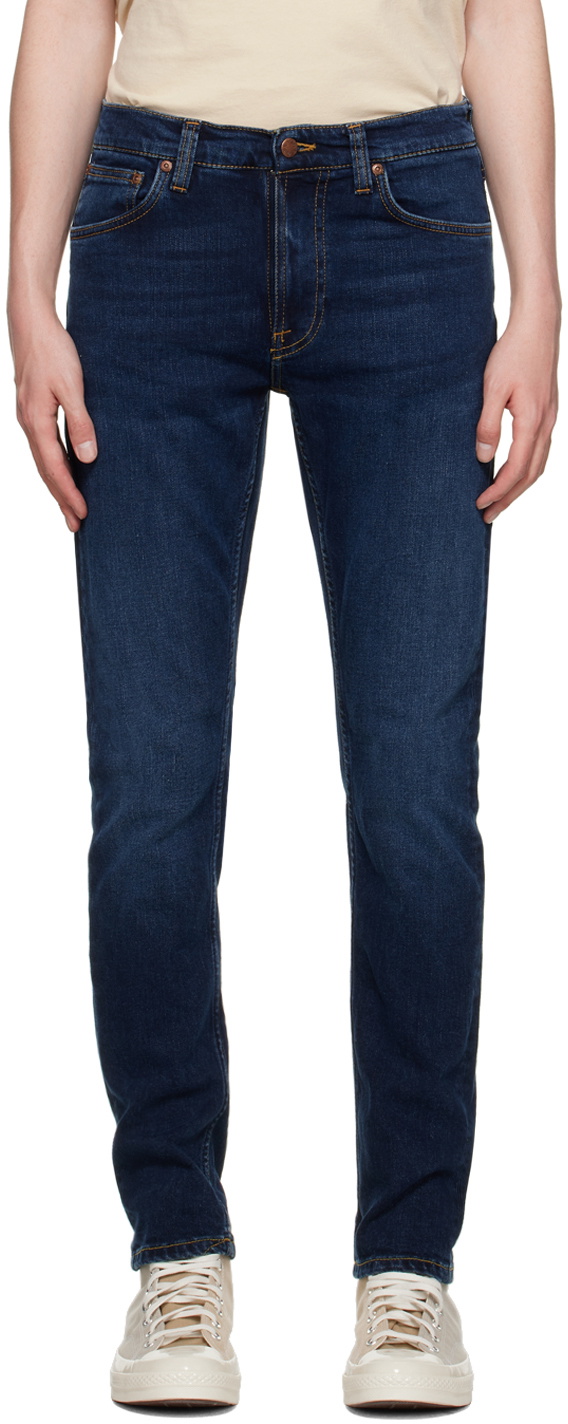 Nudie Jeans Indigo Lean Dean Jeans Nudie Jeans Co