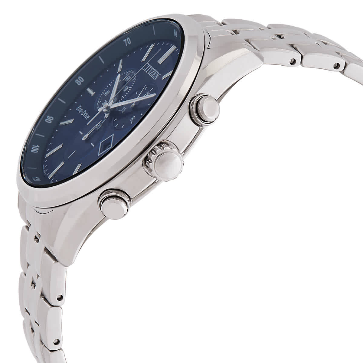 Citizen Chronograph GMT Blue Dial Mens Watch AT2570-56L Citizen