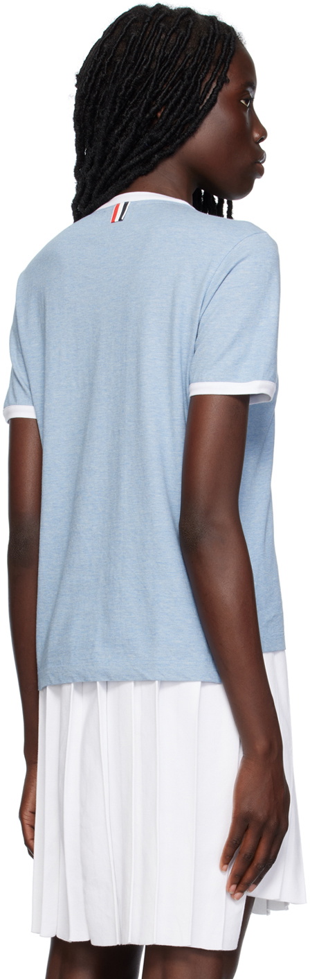 Thom Browne Blue Ringer T-Shirt Thom Browne