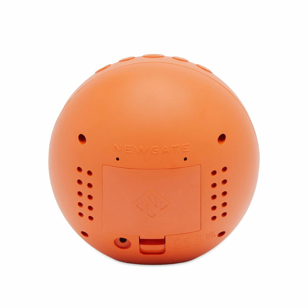 Newgate Clocks Centre of Earth LED Alarm Clock in Orange Newgate Clocks
