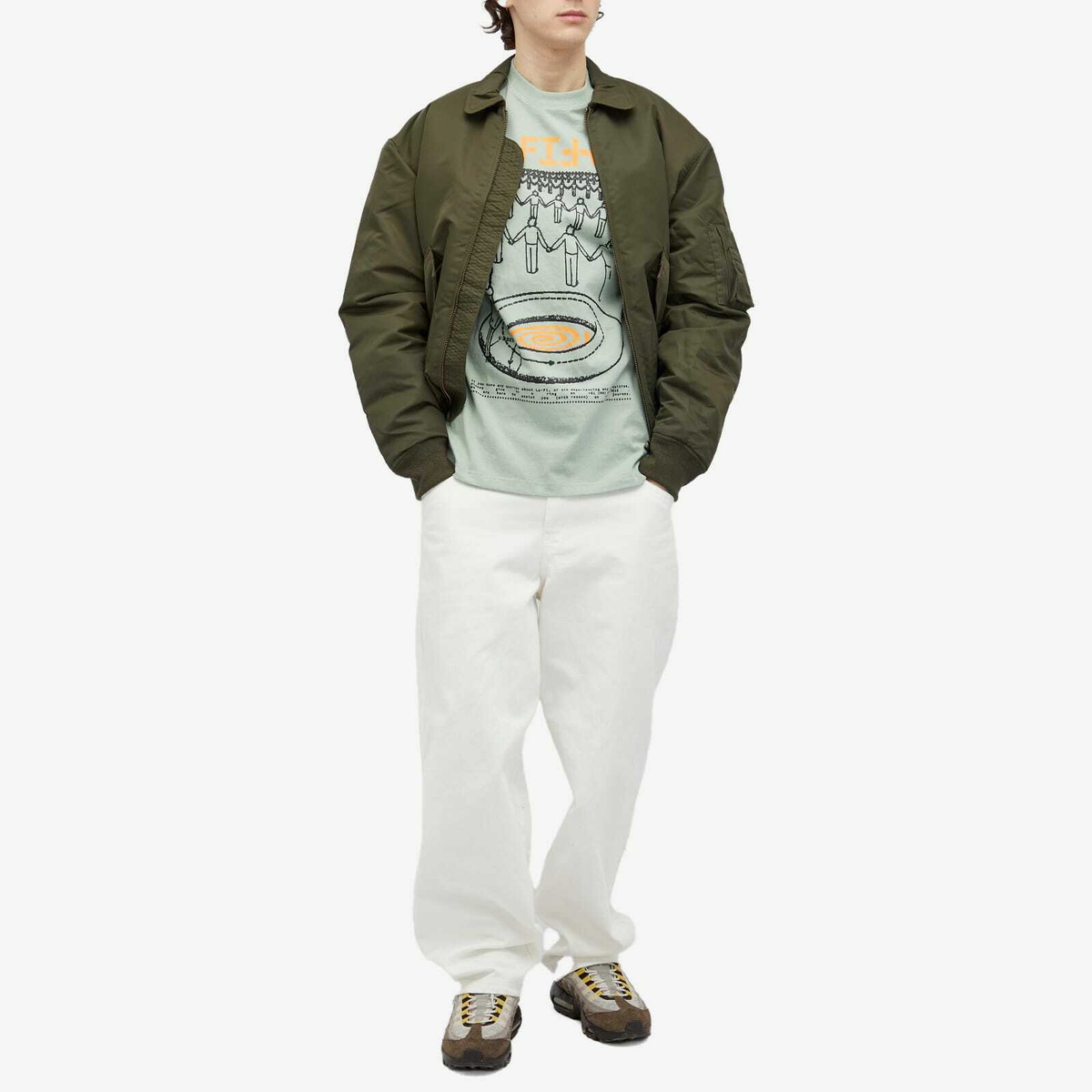 Lo-Fi Men's Leader T-Shirt in Ice Lo-Fi