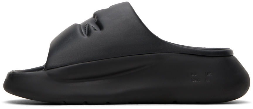 Lacoste Black Serve Slides Lacoste