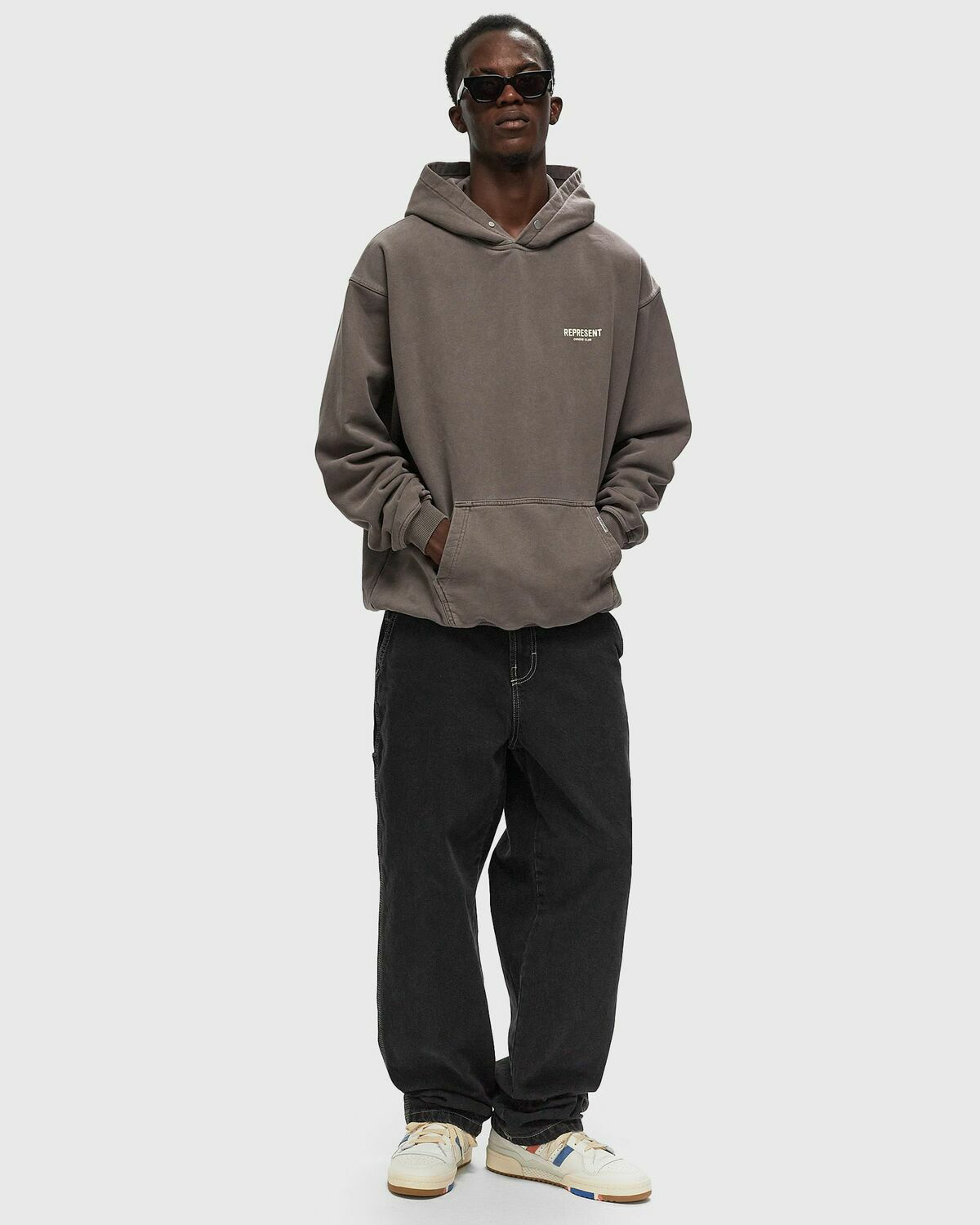 Represent Represent Owners Club Hoodie Grey Hoodies Represent