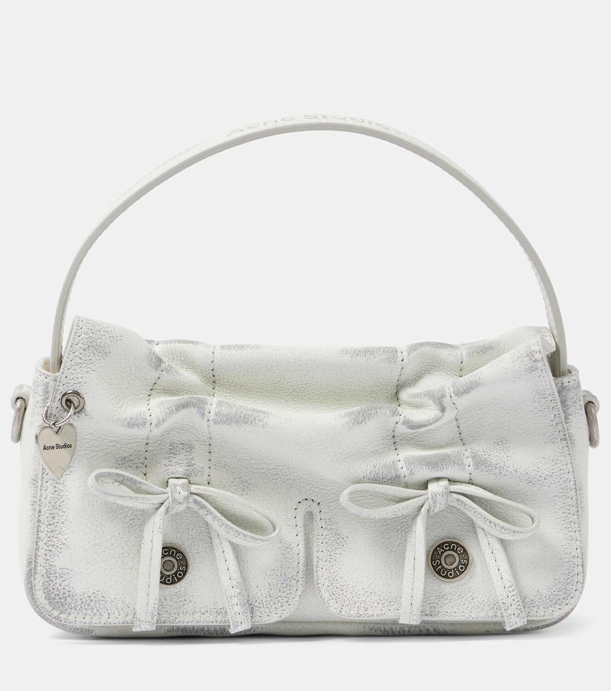 Acne Studios Multipocket Micro leather tote bag Acne Studios