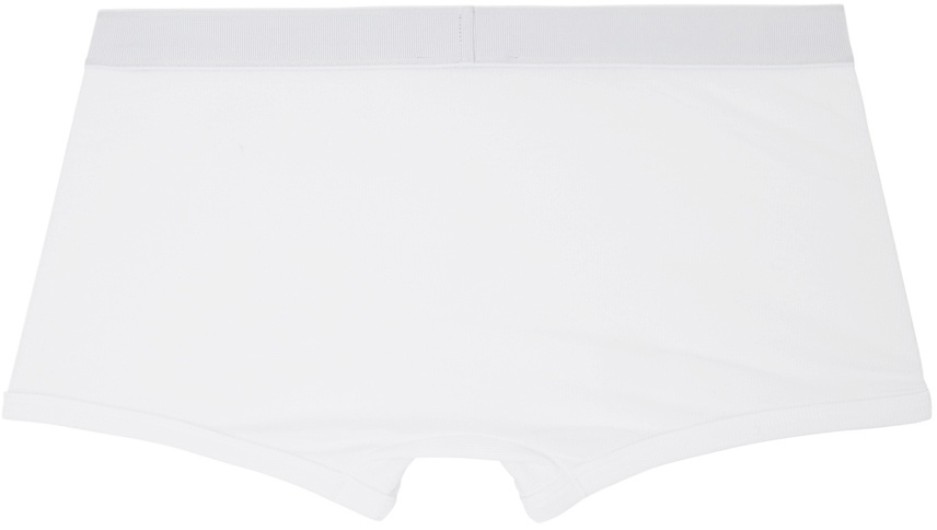 Versace Underwear White '90s Logo Boxers Versace Underwear