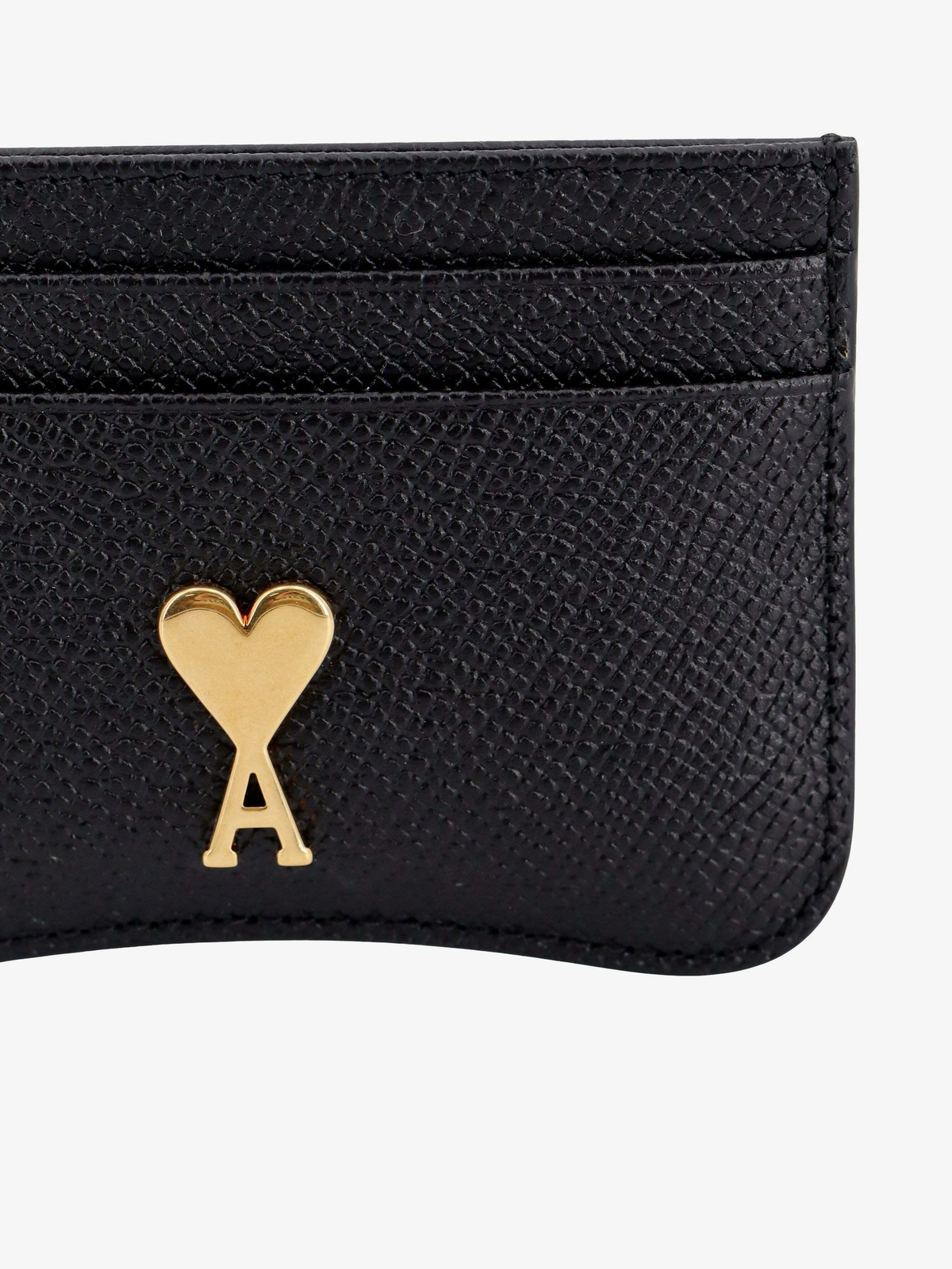 Ami Paris Card Holder Black Mens AMI