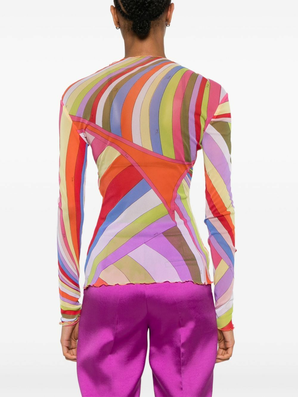 PUCCI Iride-Print Top Emilio Pucci