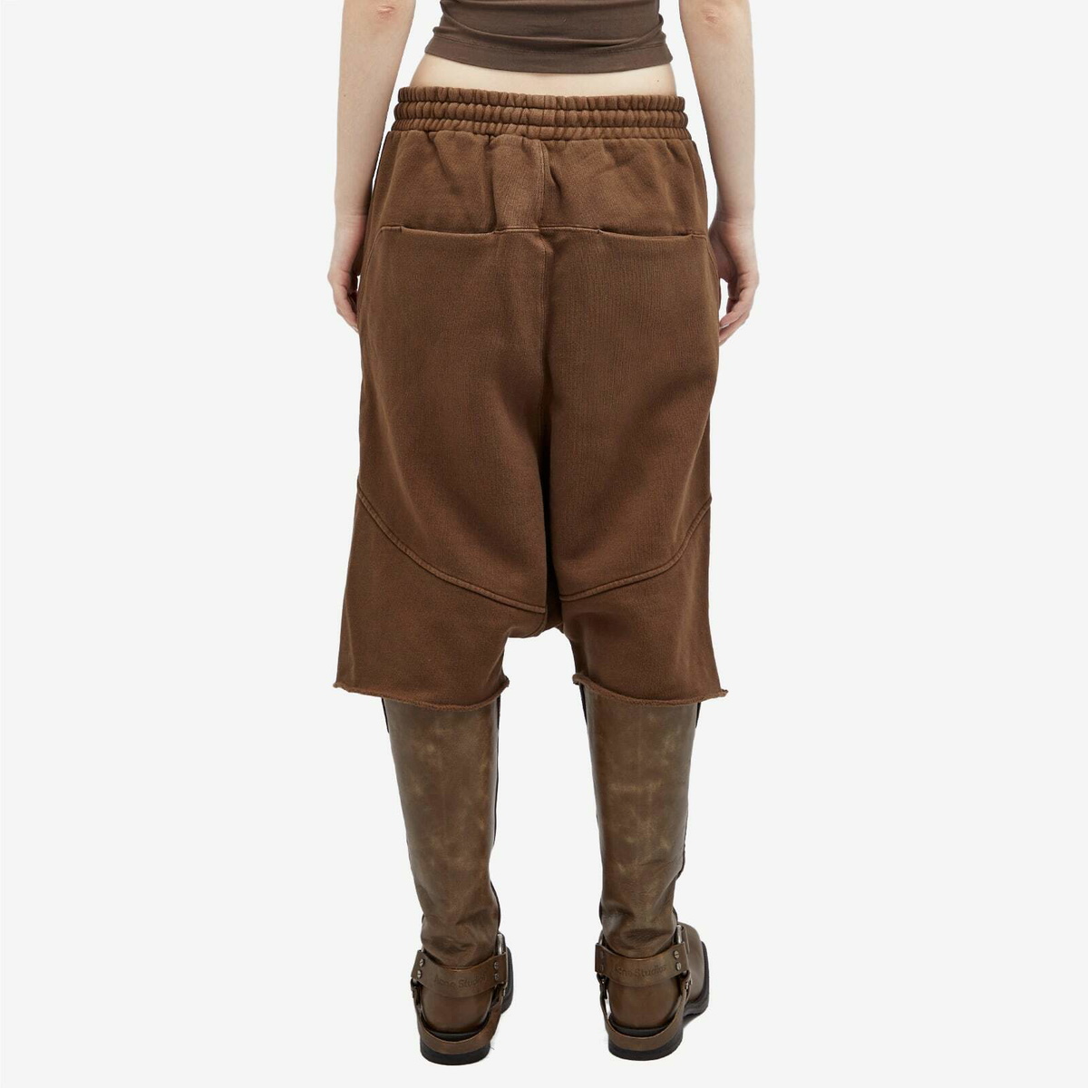 Entire Studios Women's Heavy Drop Short in Brunette Entire Studios