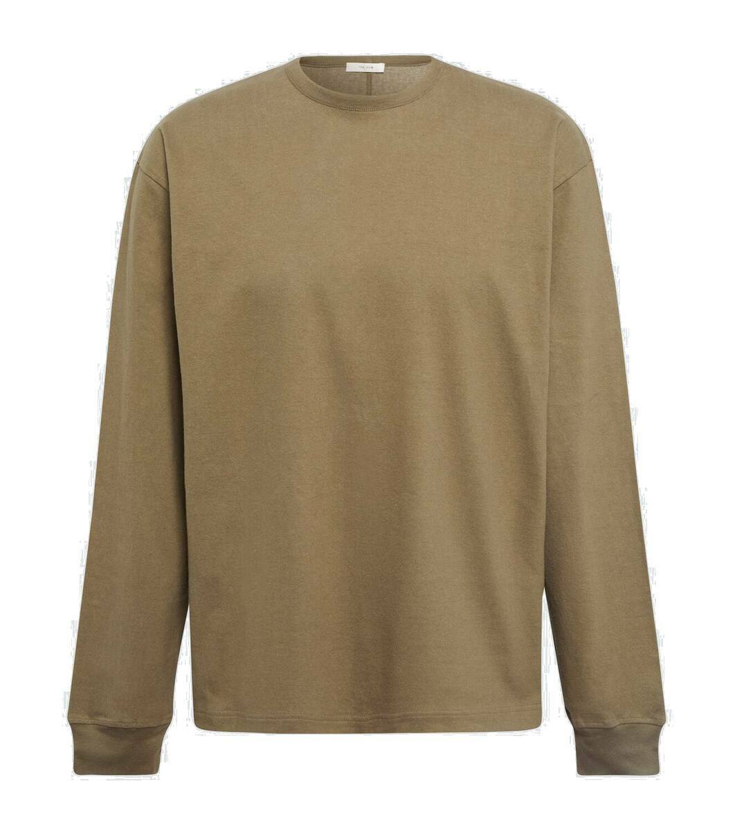 The Row Kirk cotton jersey top The Row