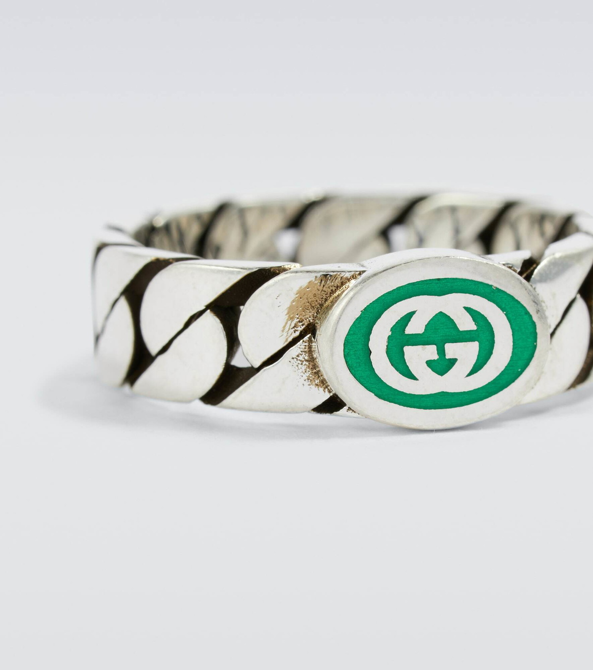 Gucci - Interlocking G enamel ring Gucci