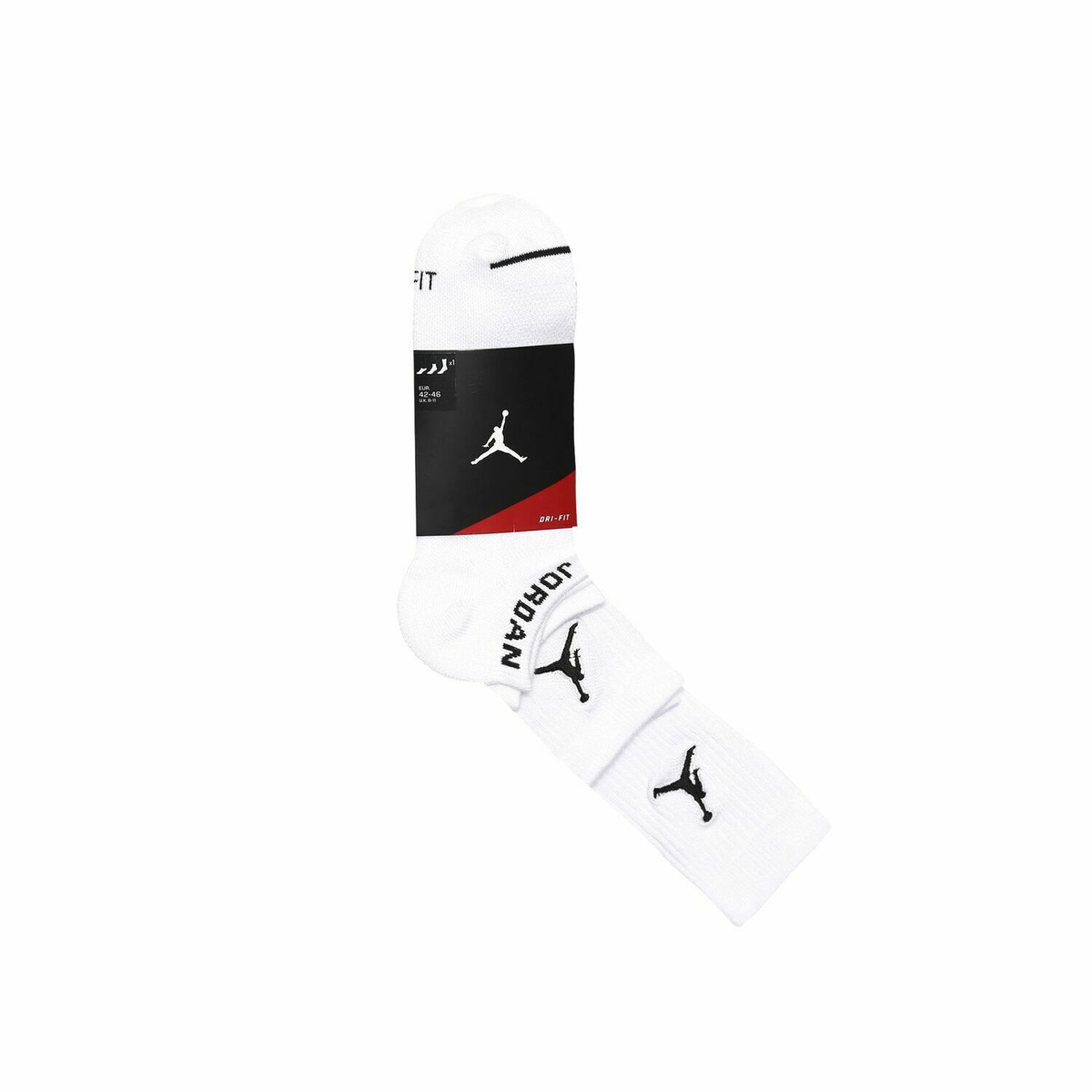 Jordan Jordan Waterfall Socks (3 Pairs) White Socks JordanLuca