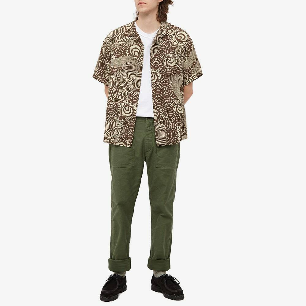 orSlow Men's Slim Fit US Army Fatigue Pant in Green orSlow