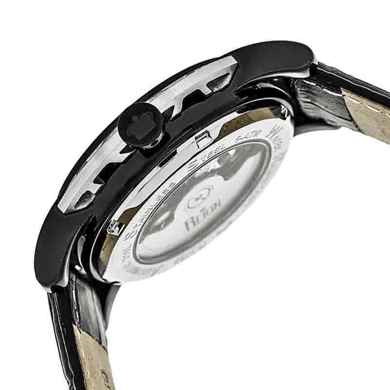 Reign Stavros Black Skeleton Two Tone Mens Watch RN3704 Reigning Champ