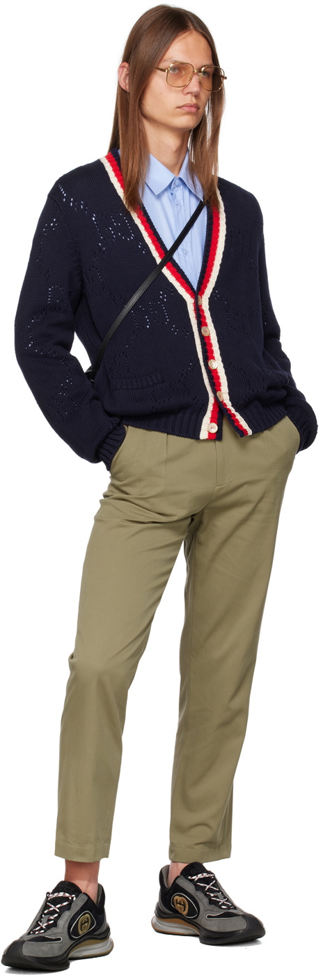 Gucci Black Interlocking G Run Sneaker Gucci