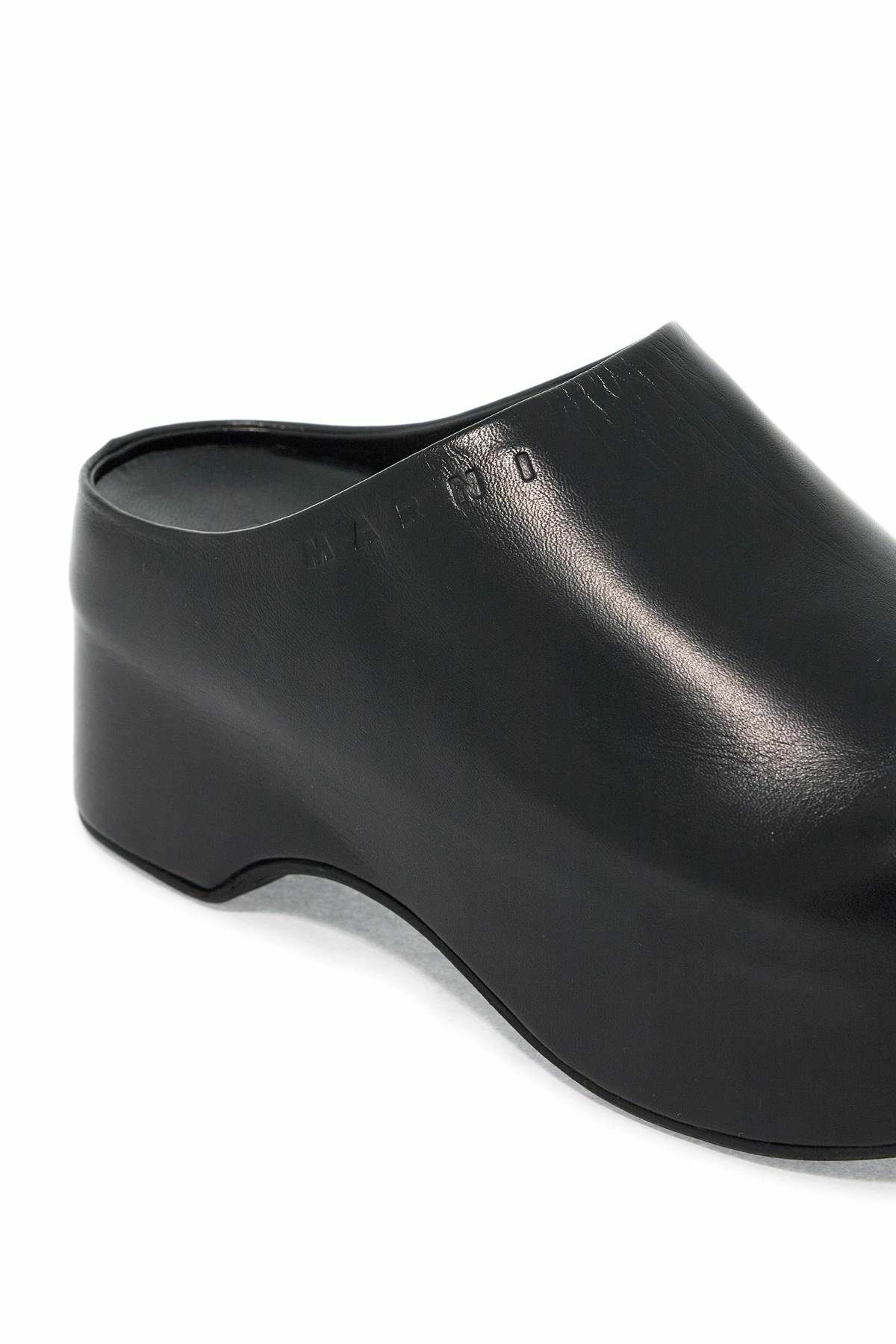 MARNI chunky clog sabot with Black Marni