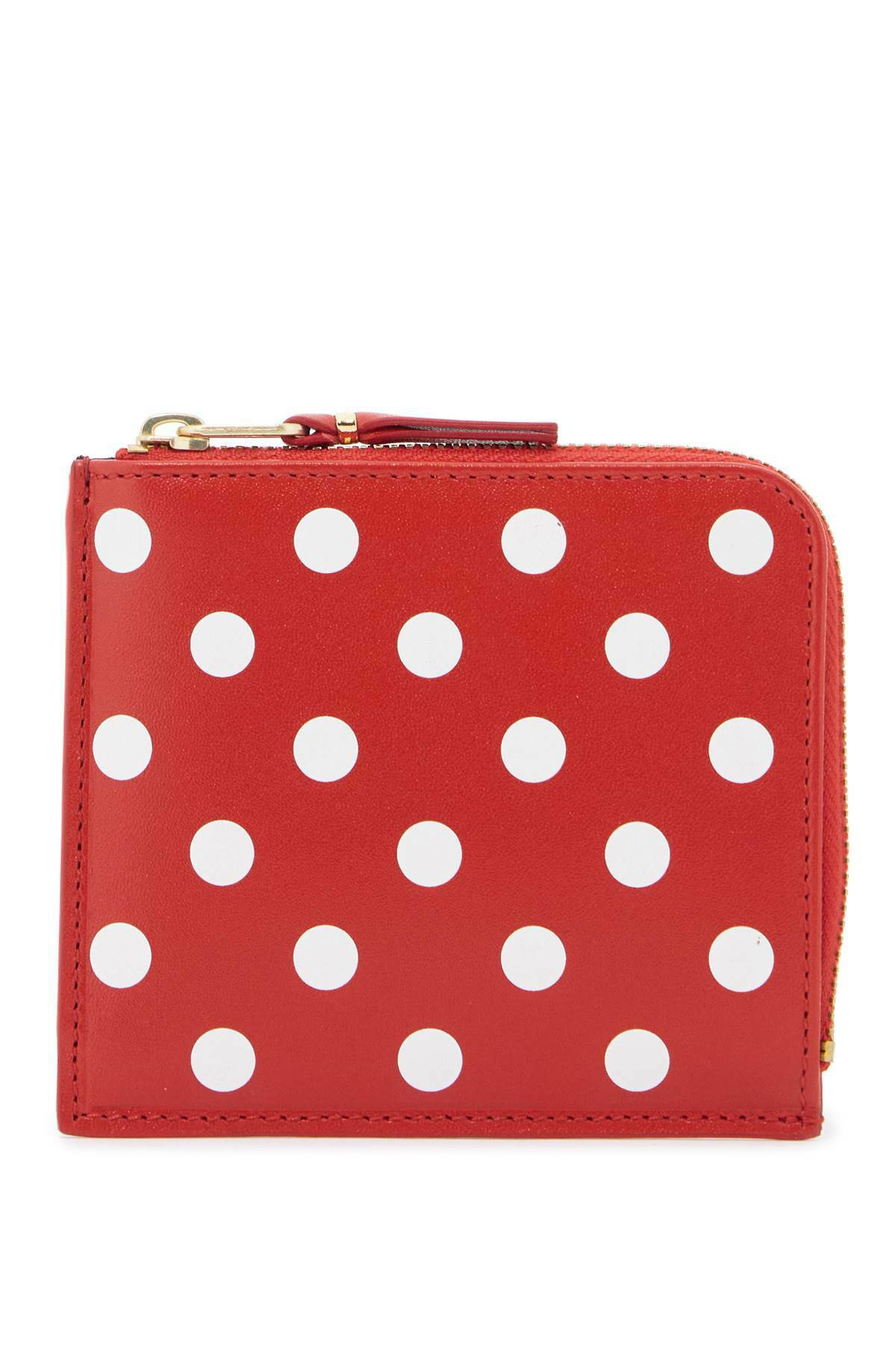 COMME DES GARCONS WALLET polka dots wallet Red Comme des Garcons Wallets