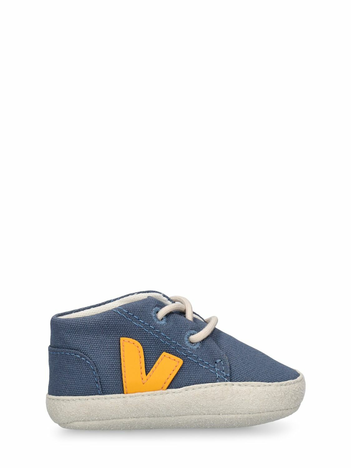 VEJA Organic Cotton Canvas Pre-walker Shoes VEJA