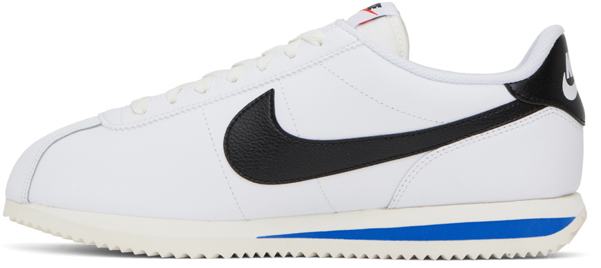 Nike White & Black Cortez Sneakers Nike