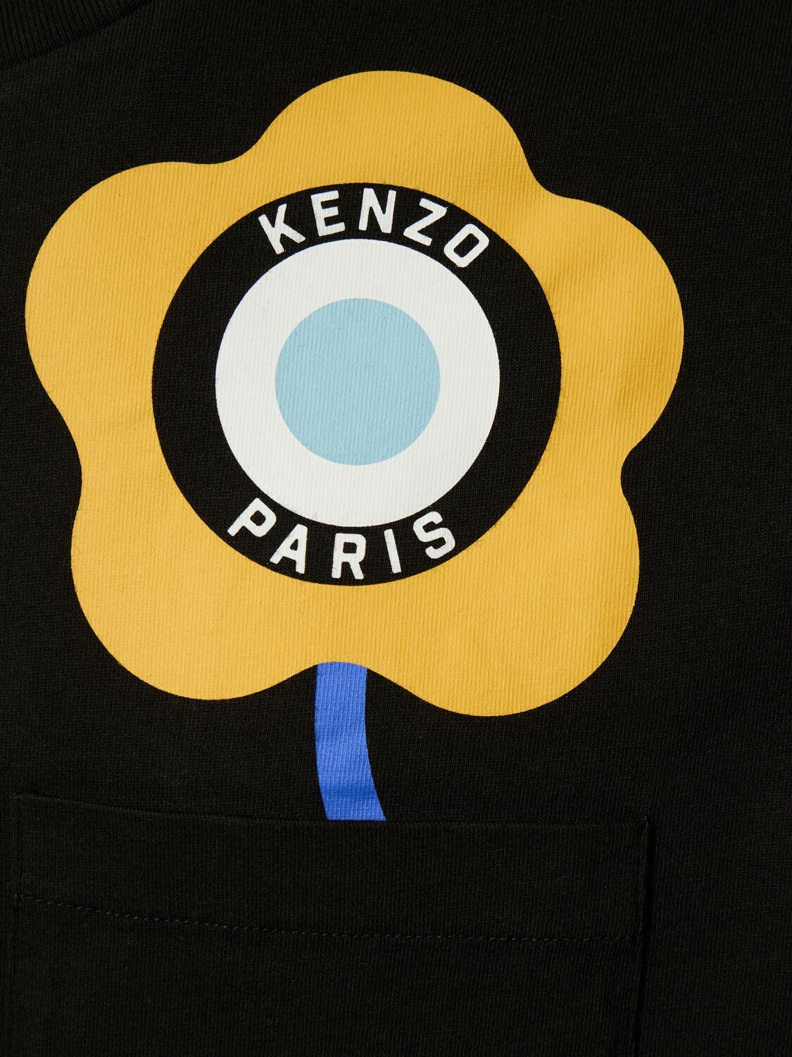 KENZO PARIS - Target Print Cotton Jersey T-shirt Kenzo