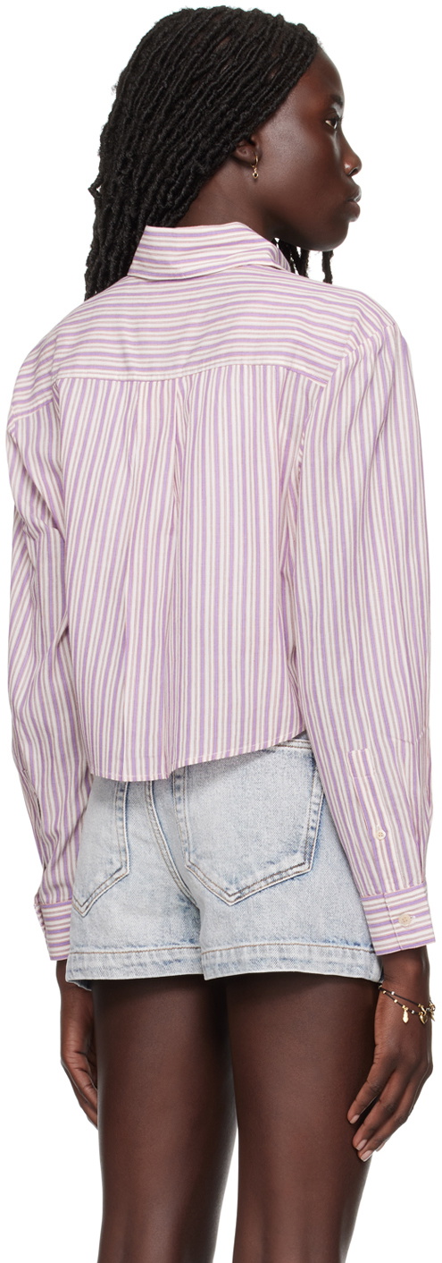 Isabel Marant Etoile Purple Eliora Shirt Isabel Marant Etoile