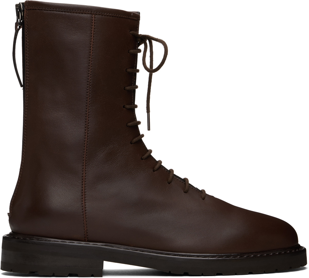Legres Brown Combat Boots Legres