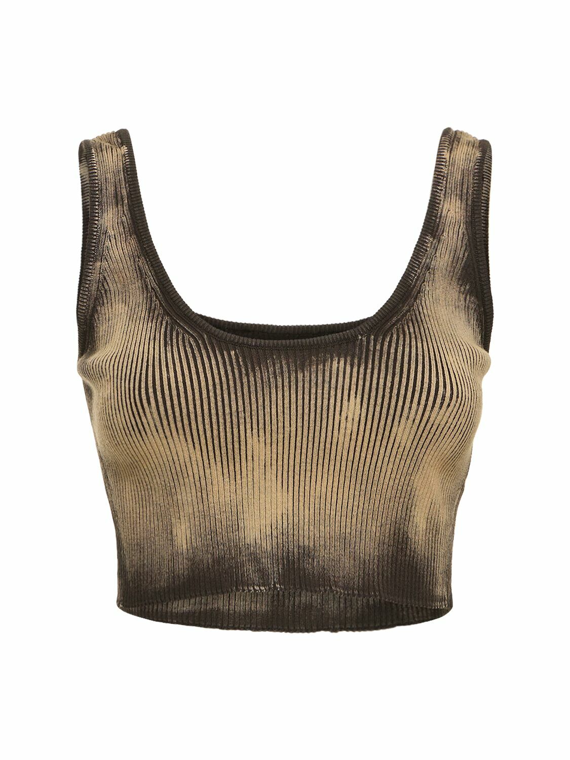 DIESEL - M-deidra Cropped Cotton Top Diesel
