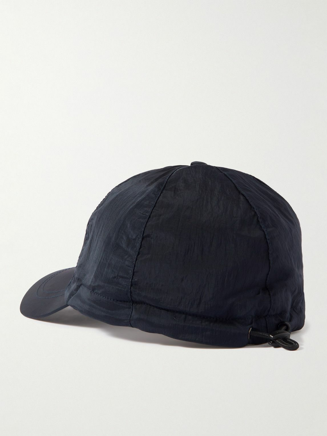 Stone Island - Logo-Appliquéd Crinkled-ECONYL® Cap - Blue Stone Island