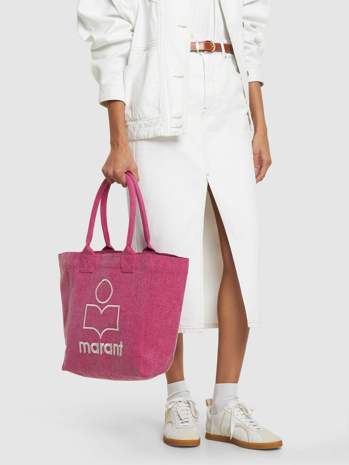 ISABEL MARANT - Small Yenky Canvas Tote Bag Isabel Marant