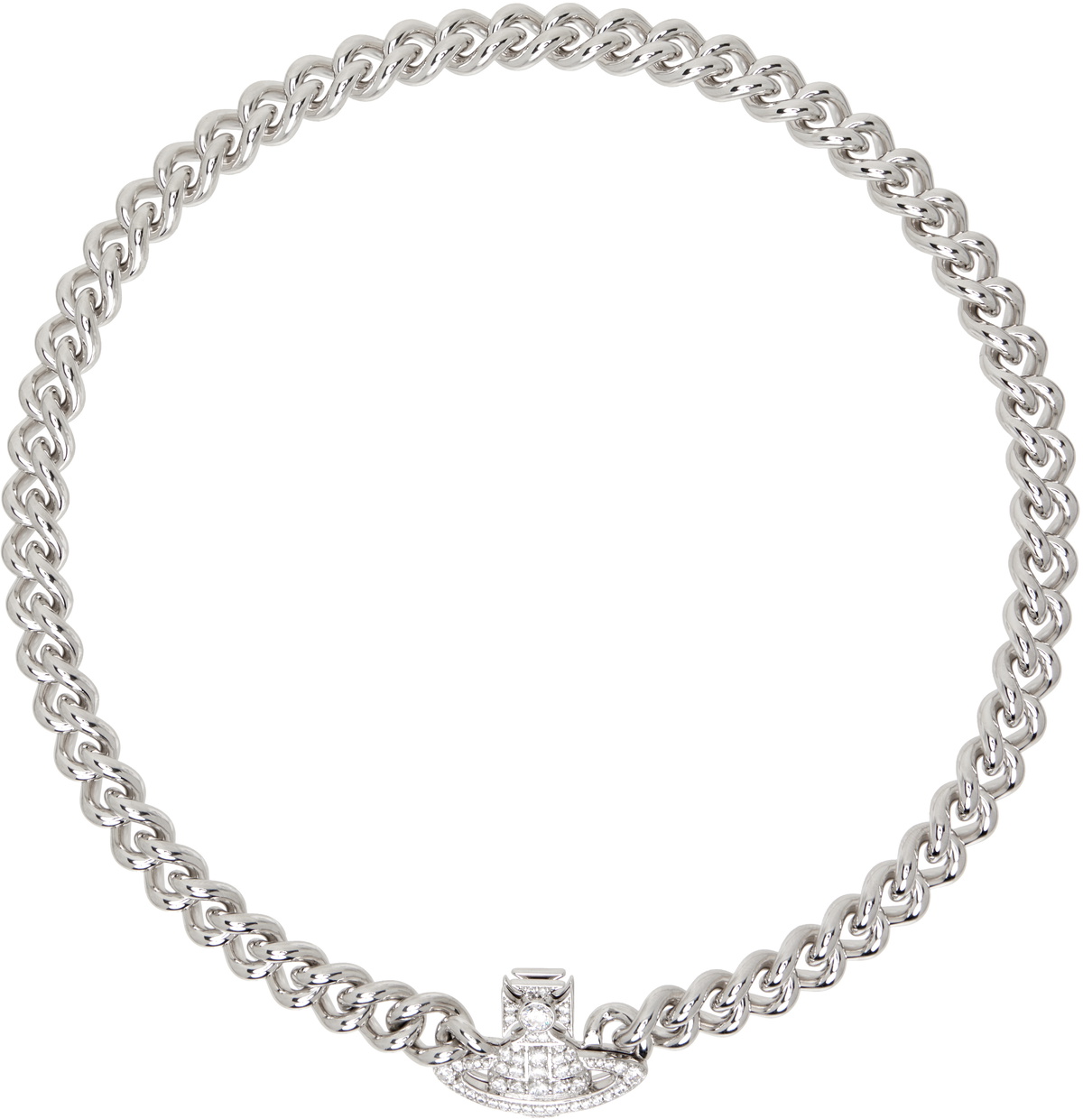 Vivienne Westwood Silver Graziella Small Choker Vivienne Westwood