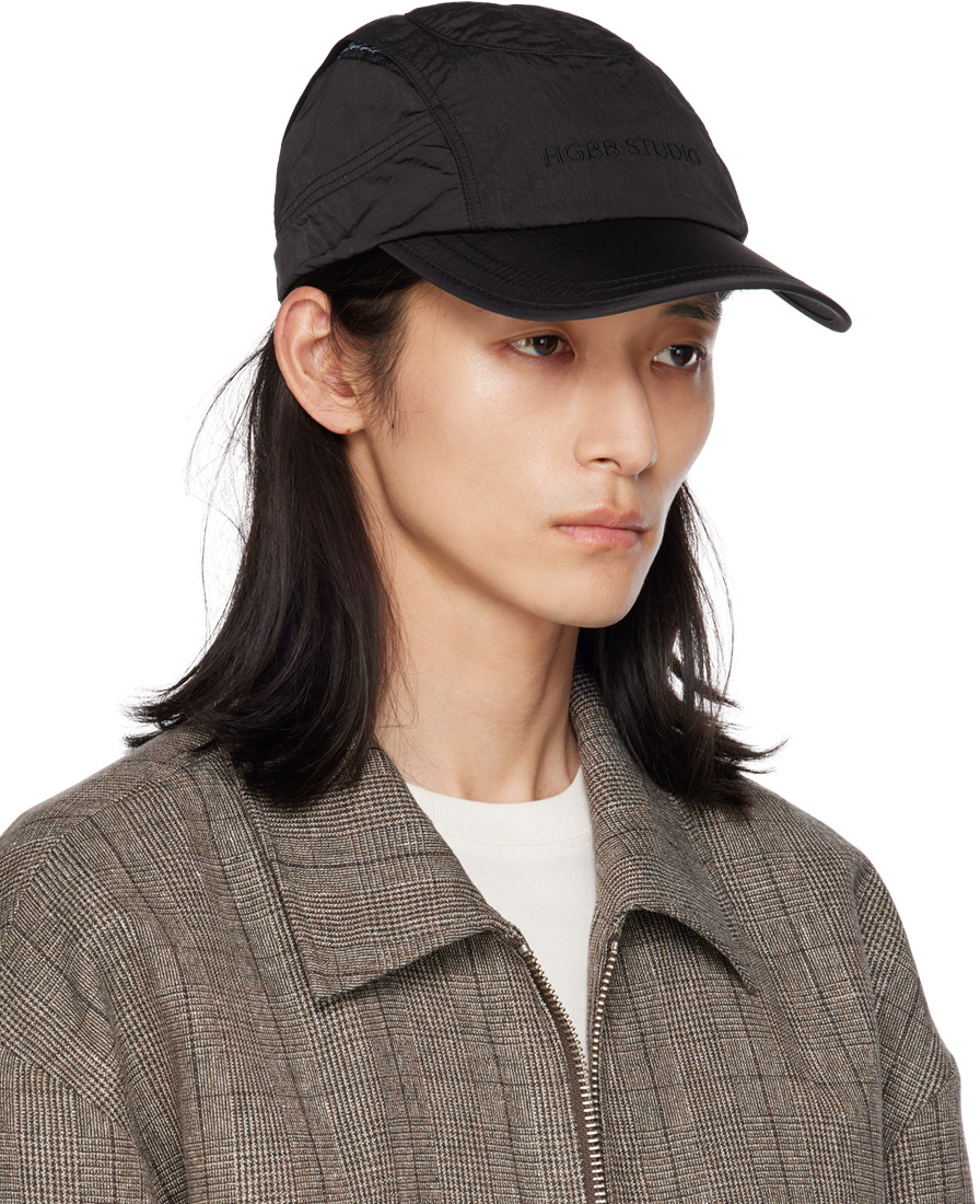 HGBB STUDIO Black Baram Cap HGBB STUDIO