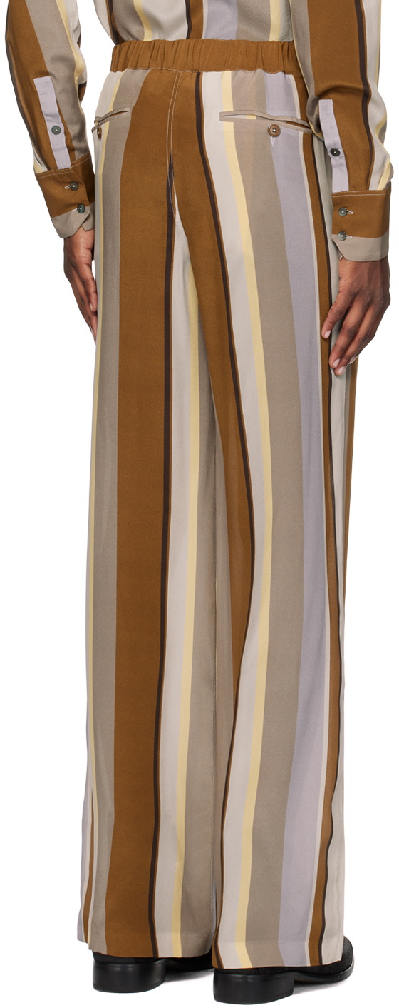 73 LONDON Multicolor Stripe Trousers