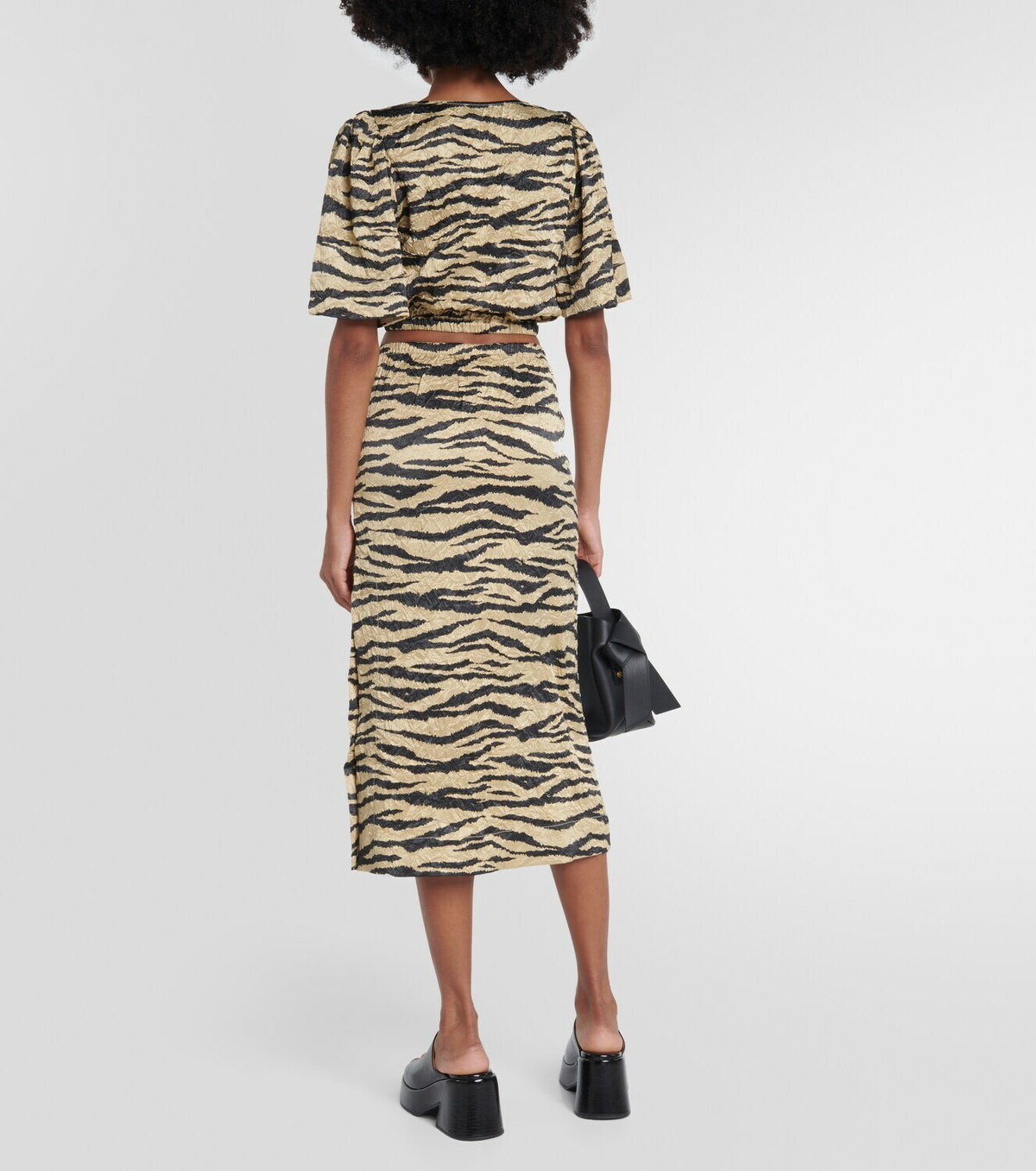 Ganni Satin blouse GANNI